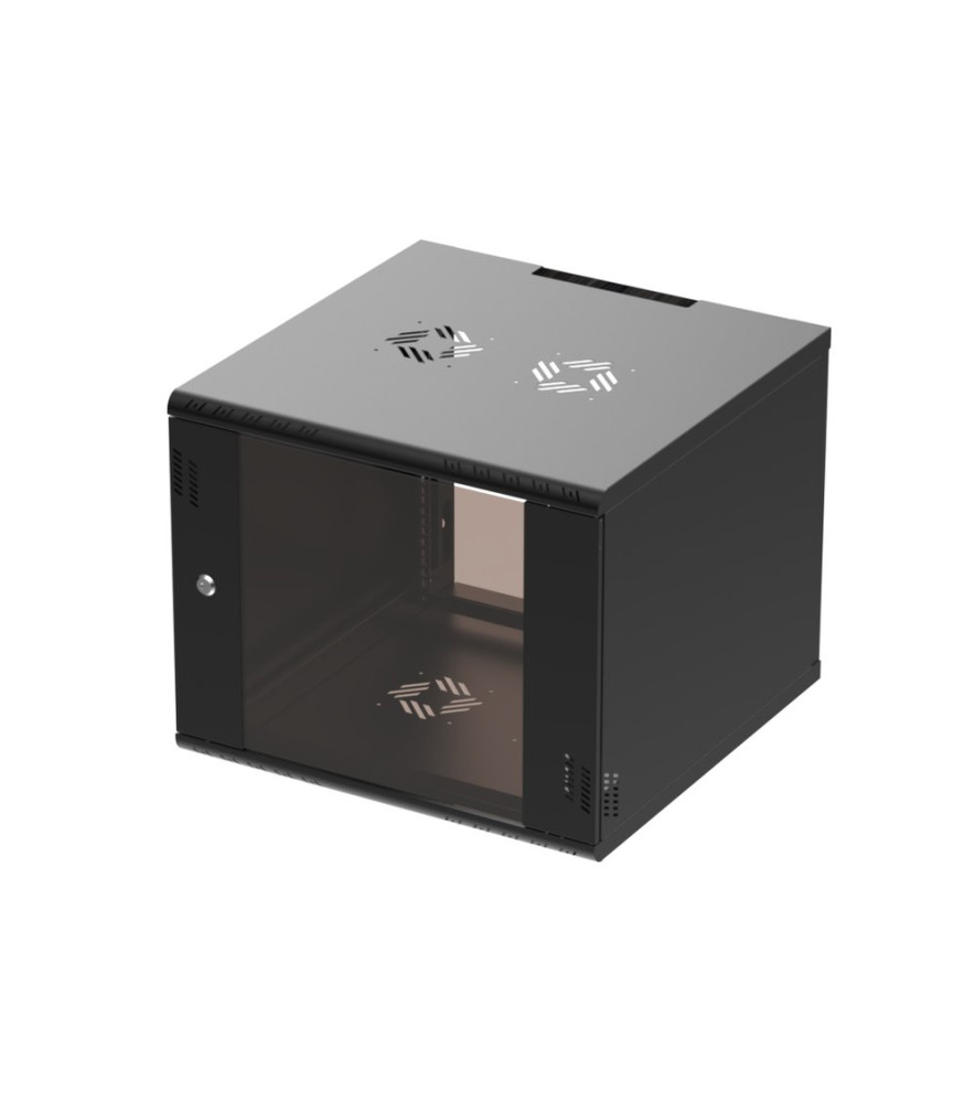 Extralink Premium 9U 600x600 Black | Rack cabinet | tool-free mounting ...