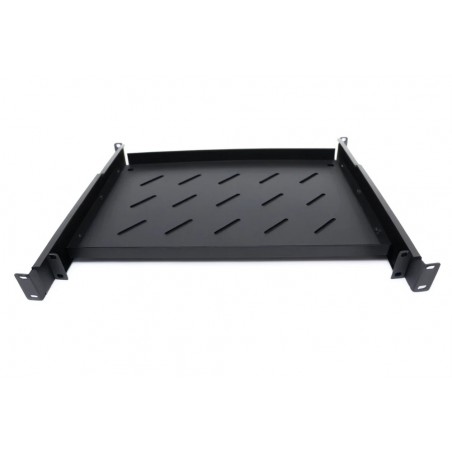 Tava Rack Extensibia 1U 19" Adancime 650mm Neagra