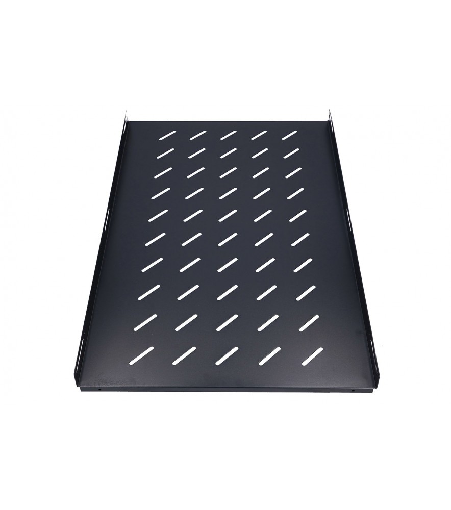 Tava fixa rack ( raft ) 750mm 1U, 19" Neagra